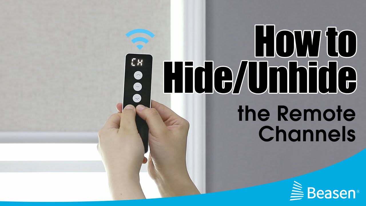 How to Hide/Unhide the Remote Channels - YouTube