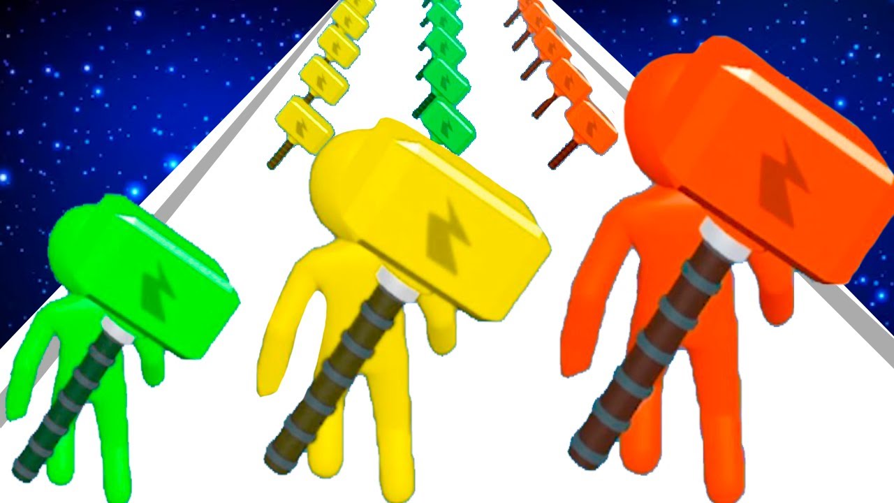 Giant Hammer - Level Up Hammer All Levels Gameplay - YouTube