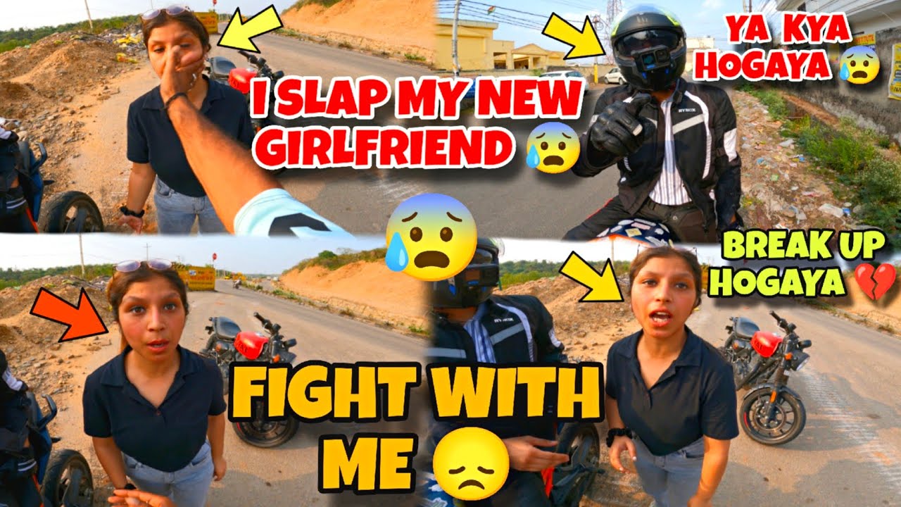 I SLAP MY NEW GIRLFRIEND 😰||SHE FIGHT WITH MY BROTHER 😡|| BREAK UP 💔 ...