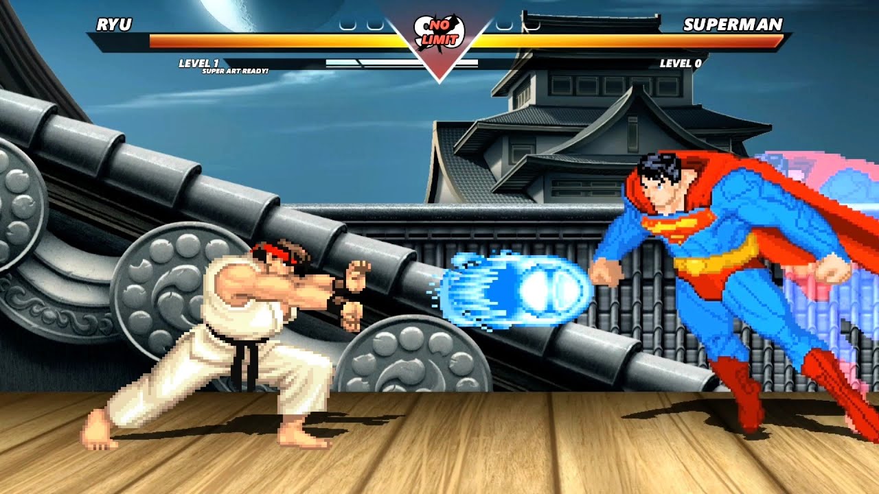 RYU vs SUPERMAN - Highest Level Amazing Fight! - YouTube