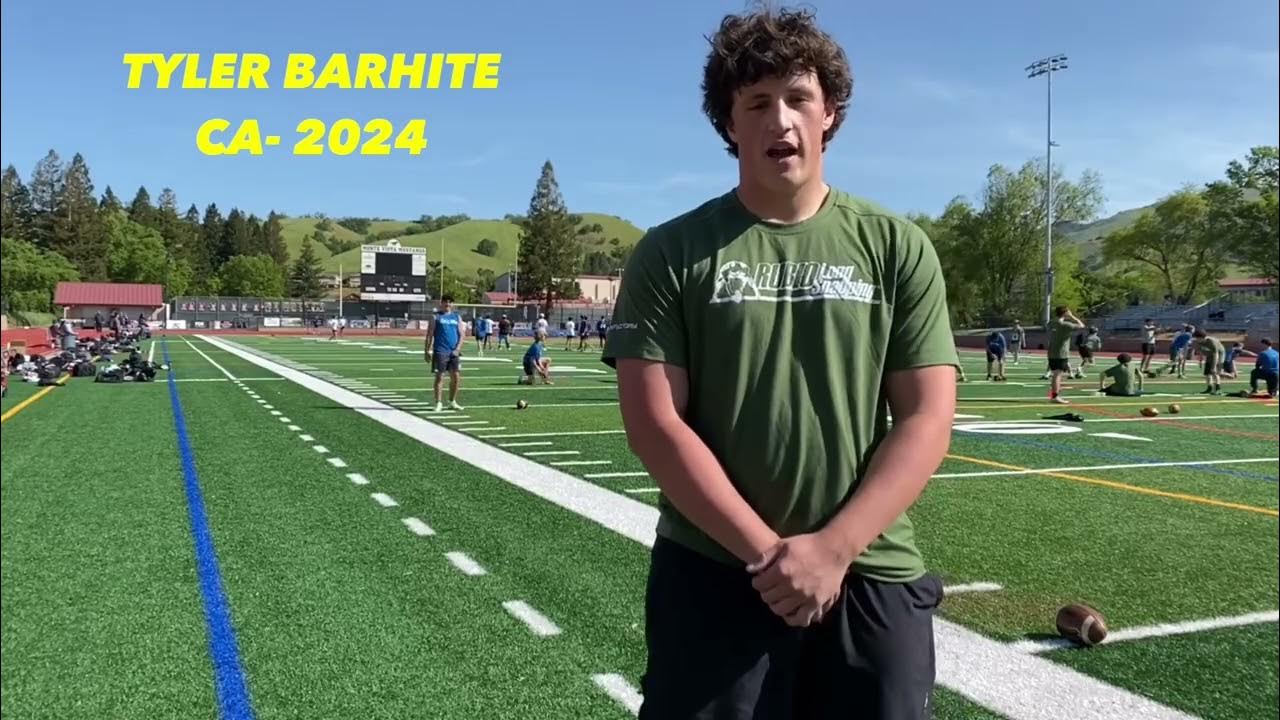 Rubio Long Snapping, Tyler Barhite, April 2023 - YouTube