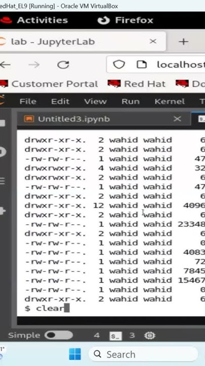 Python Jupyter Lab Execute Os Commands Windows Linux Unix Shorts Youtube