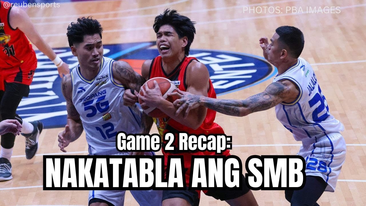 GAME 2 RECAP: FINALS SERIES TIED AFTER SAN MIGUEL WIN | PBA 50th Season ...