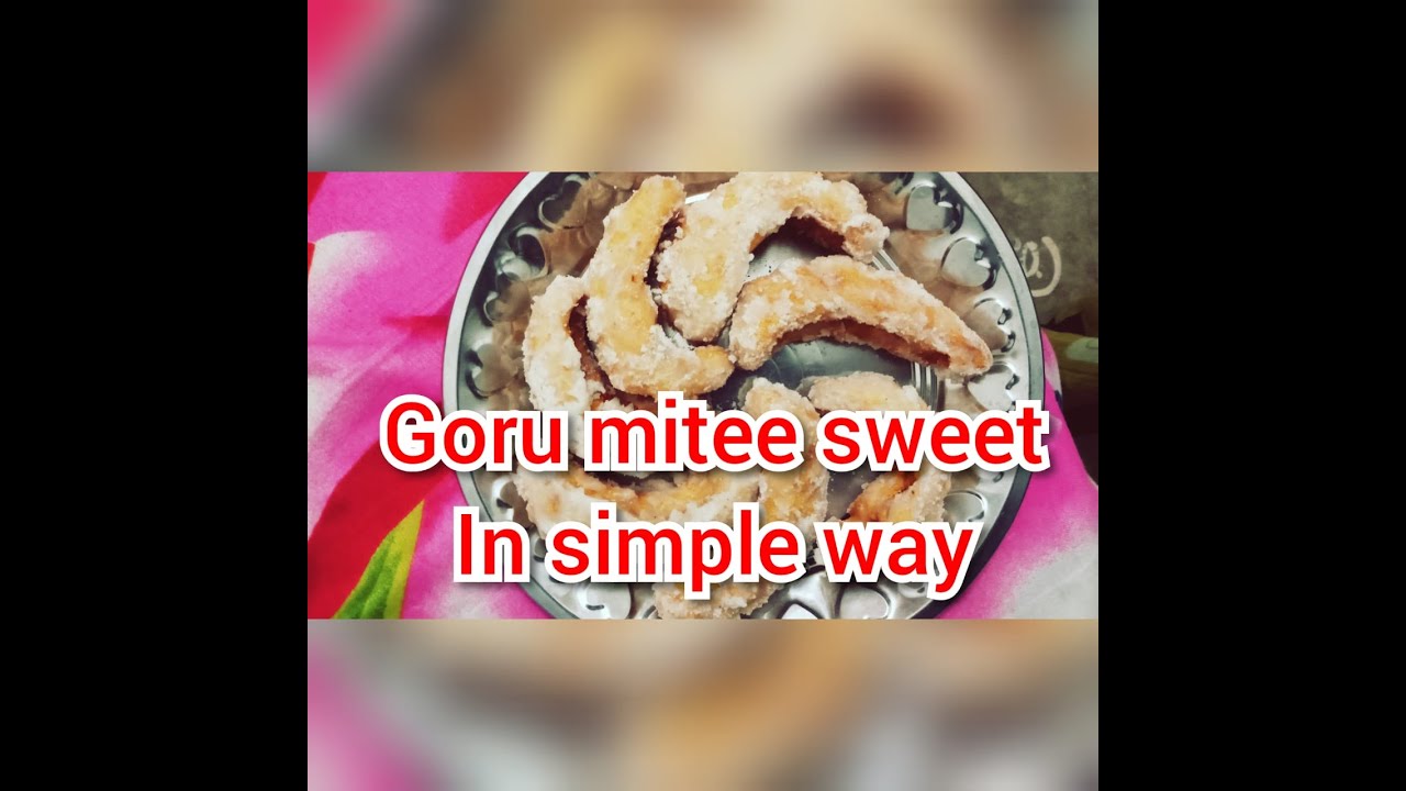 How to make goru miteelu || gormiti recipe in simple way || best way to ...