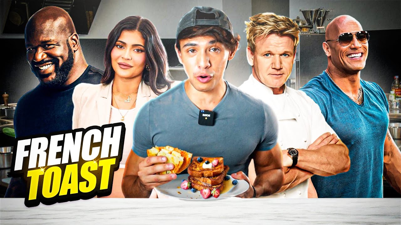 Which Celebrity Makes The Best French Toast? - YouTube
