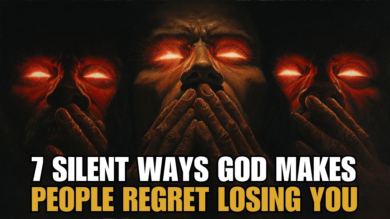 7 Silent Ways God Makes People Regret Losing You | Biblical Wisdom ...