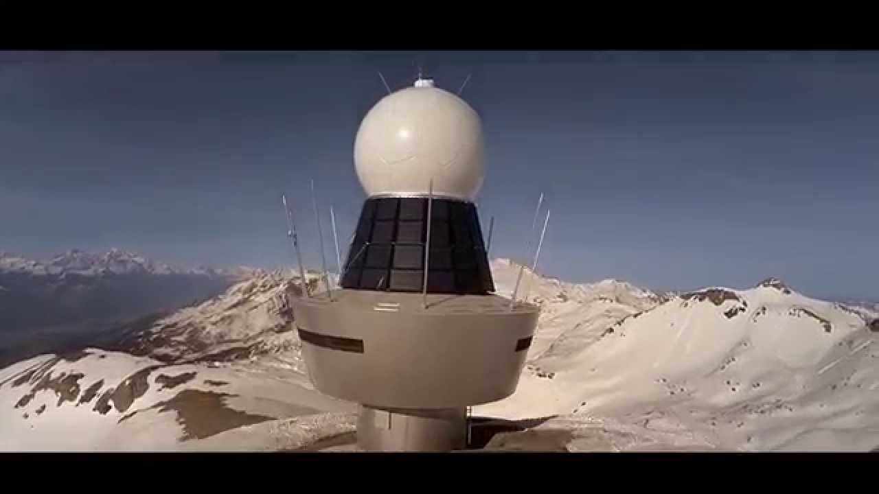 3D-aerialshot.com: 3000 m.a.s.l. MakingOf: New weather Radar ...