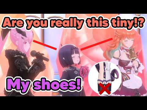 Small(er) Ina without her shoes is very cute😭【#Myth6Years】