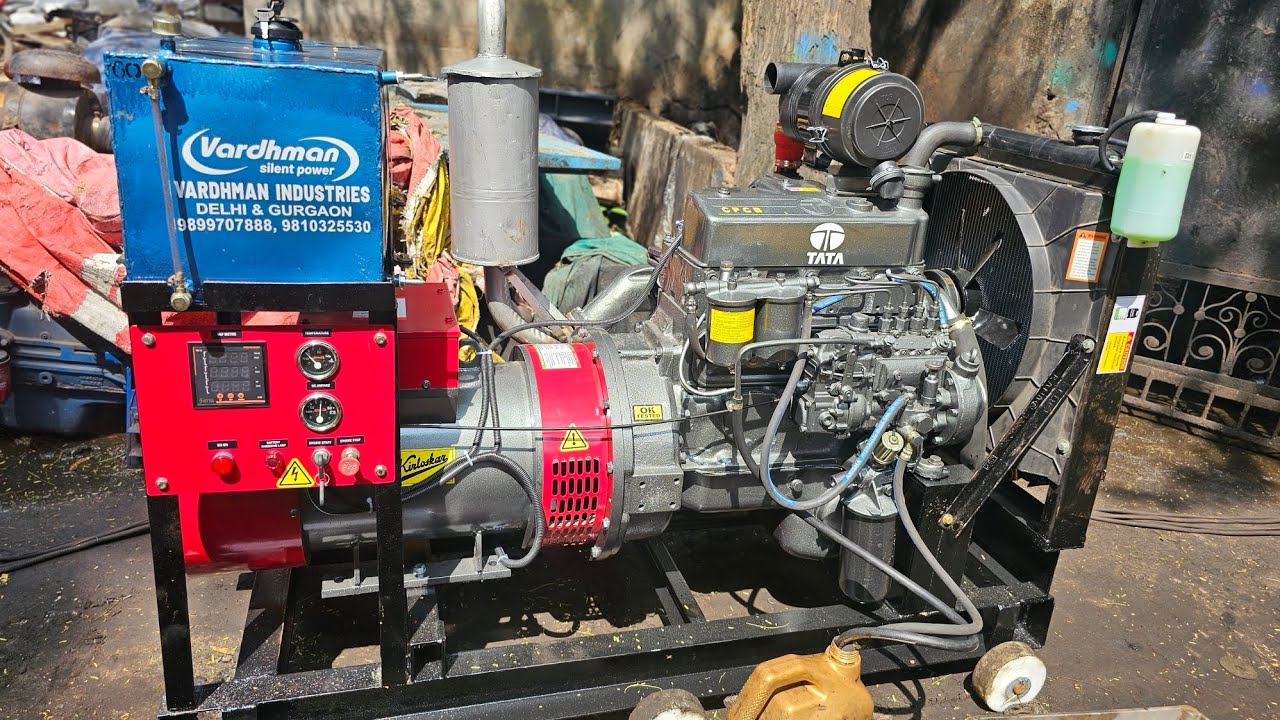 30Kva Tata Generator with full load testing Ranchi Jharkhand delivery ...
