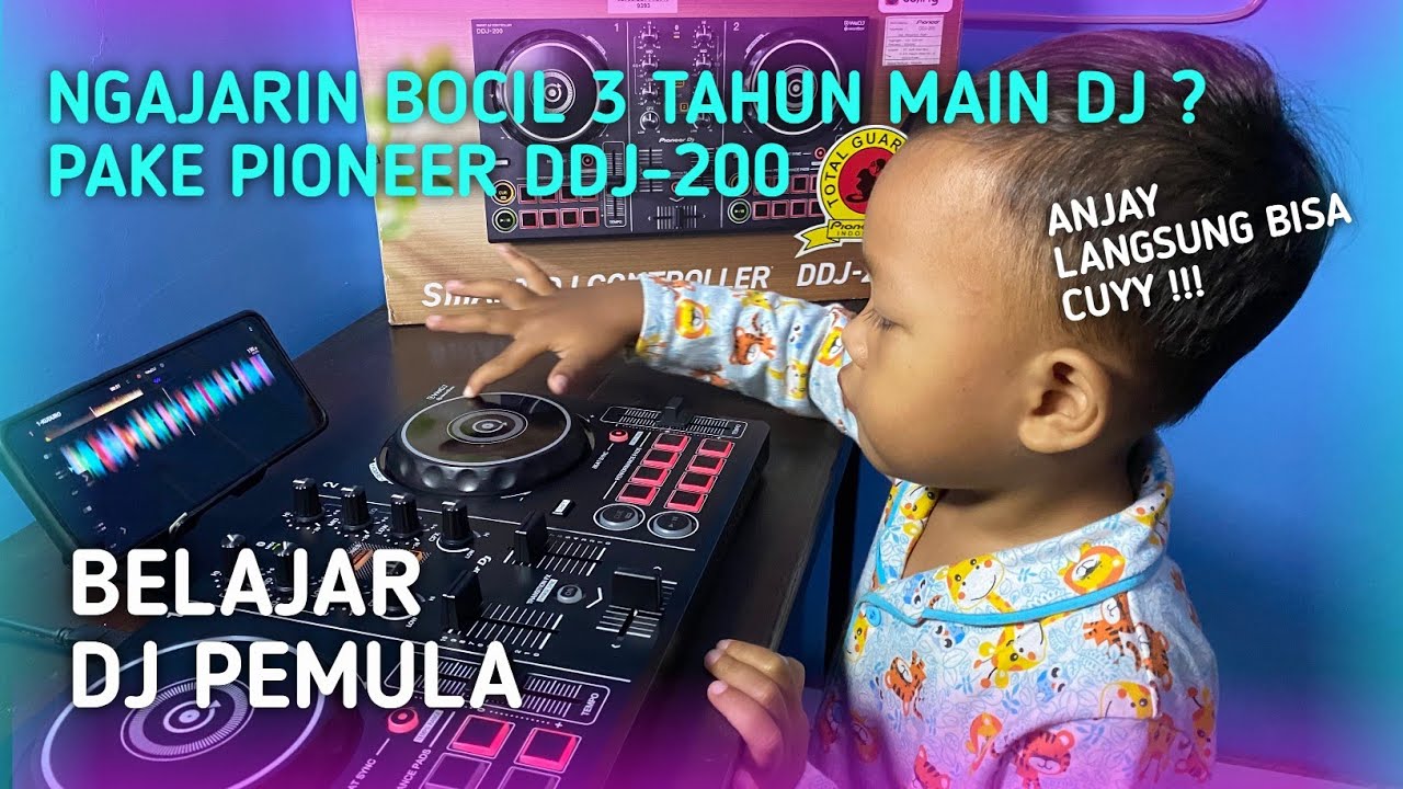 BELAJAR DJ PEMULA - EPS. SI KECIL BISA MAIN DJ JUGA AKHIRNYA (VLOG) | # ...