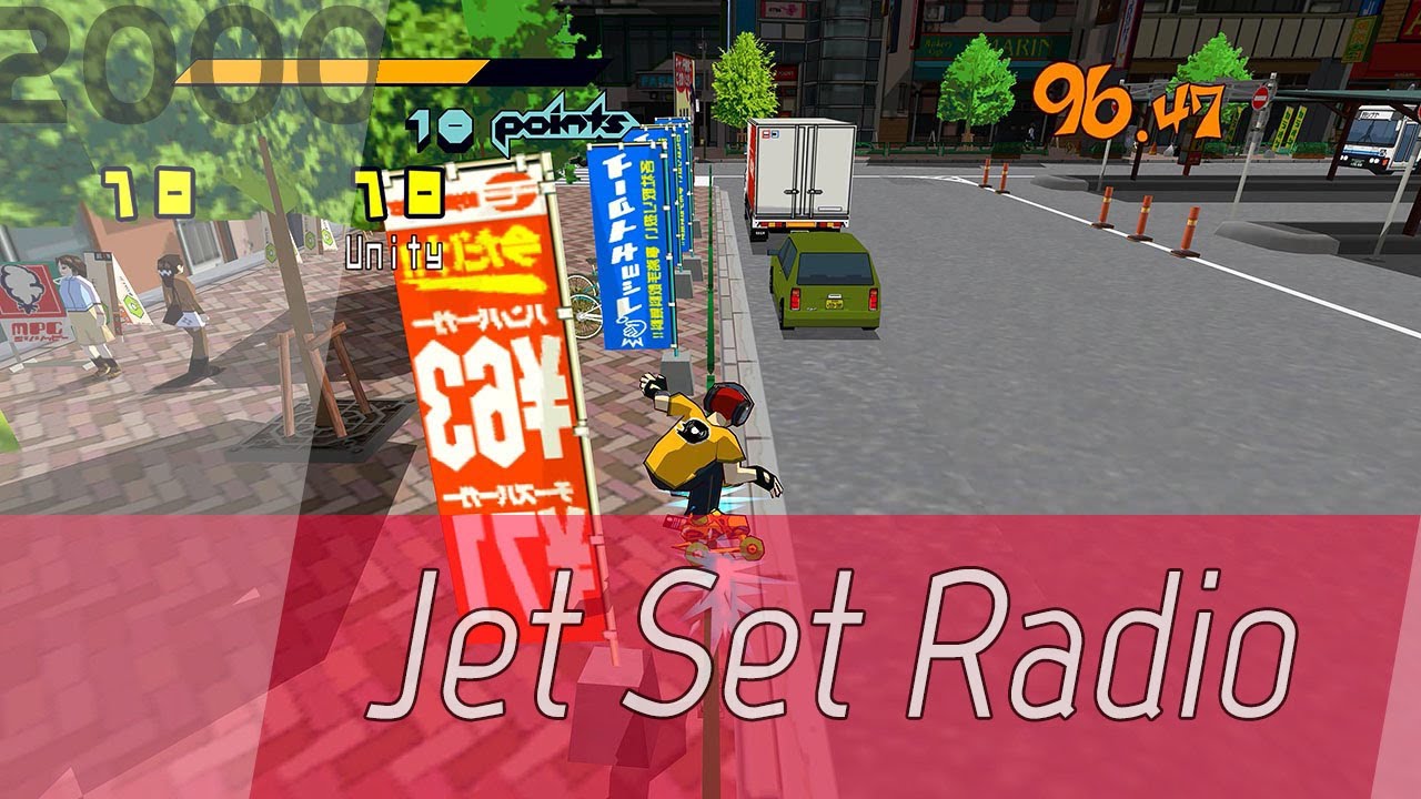 Jet Set Radio [4K 60fps] | Час игры - YouTube