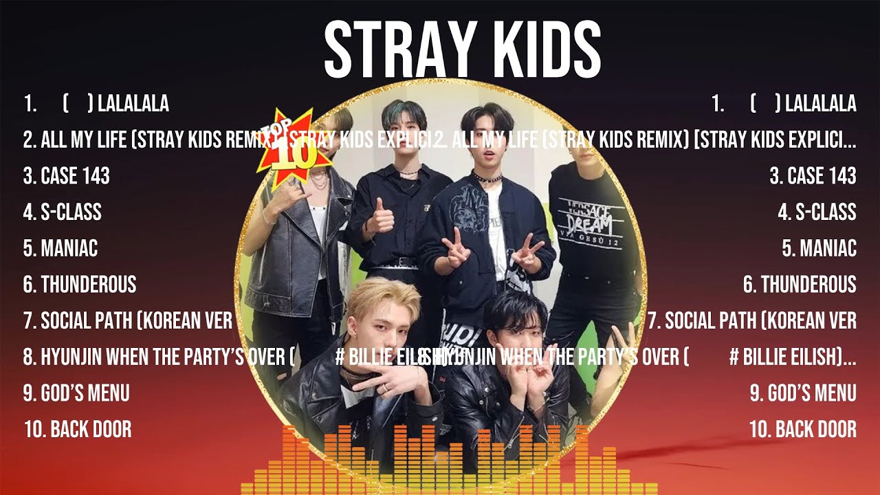 Stray Kids Top Of The Music Hits 2024- Most Popular Hits Playlist - YouTube