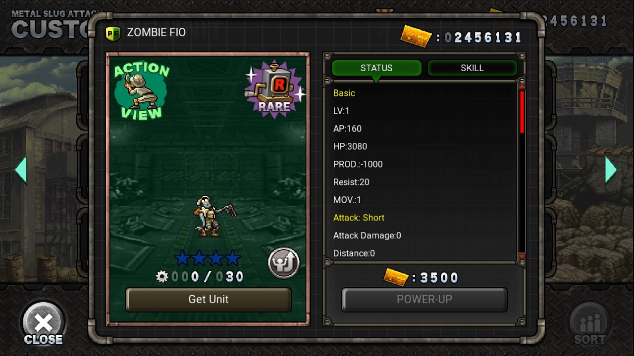 Metal Slug Attack - Zombie Fio Gameplay - YouTube