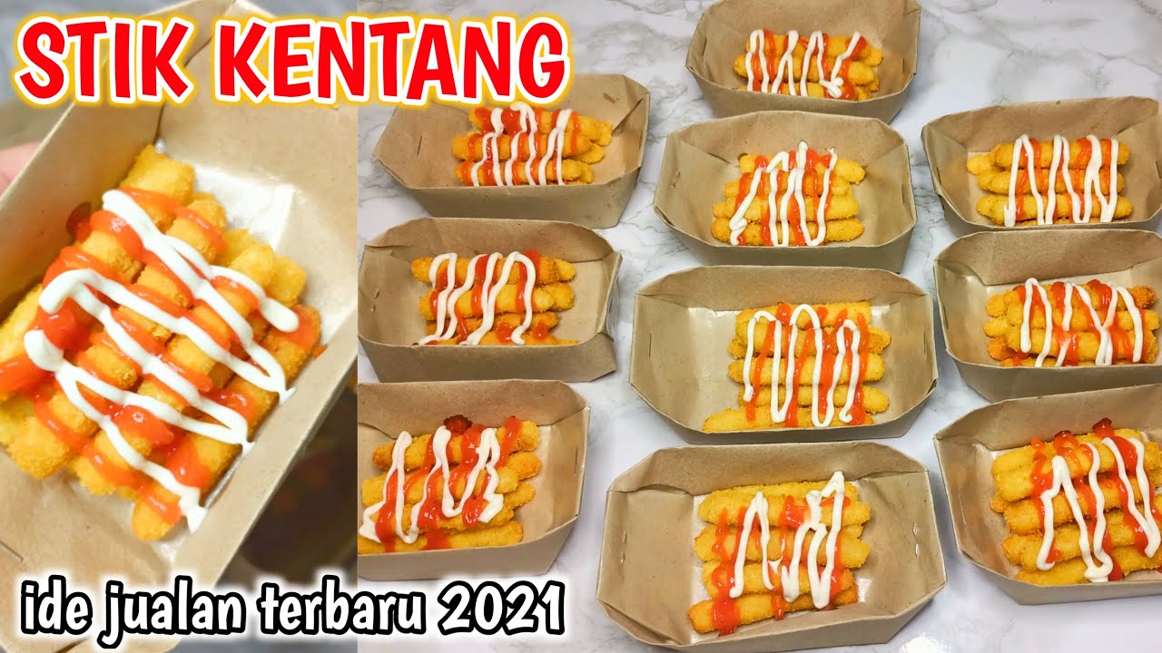 CUKUP MODAL KENTANG JADI CAMILAN SUPER ENAK "STIK KENTANG GORENG" | IDE ...