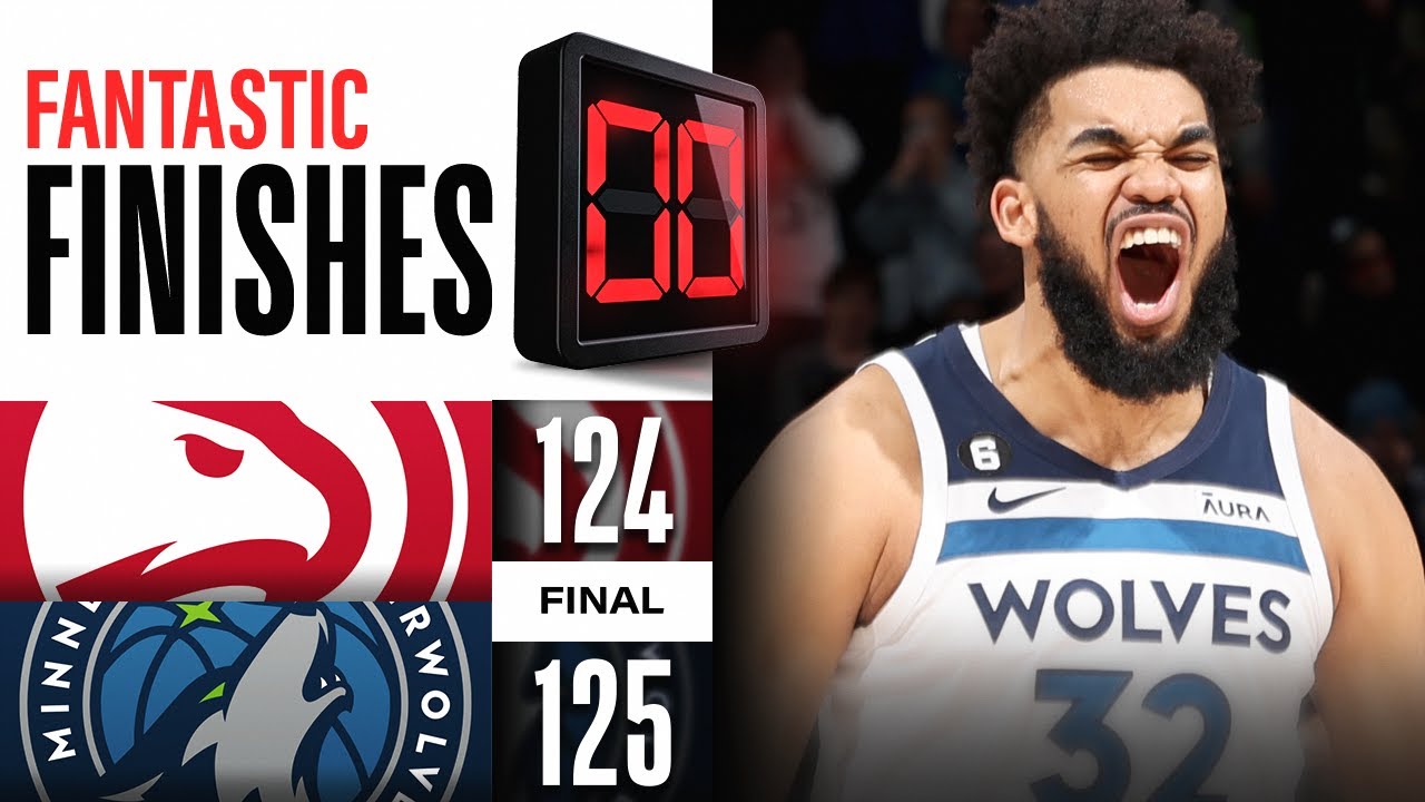 CLOSE ENDING Final 2:11 Hawks vs Timberwolves! | March 22, 2023 - YouTube