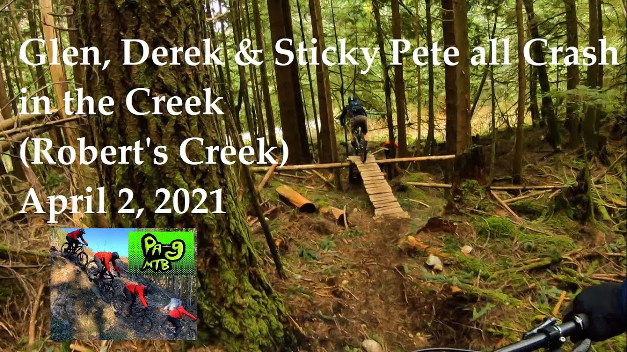 Pa g, Derek & Sticky Pete crash in the Creek April 2, 2021 - YouTube