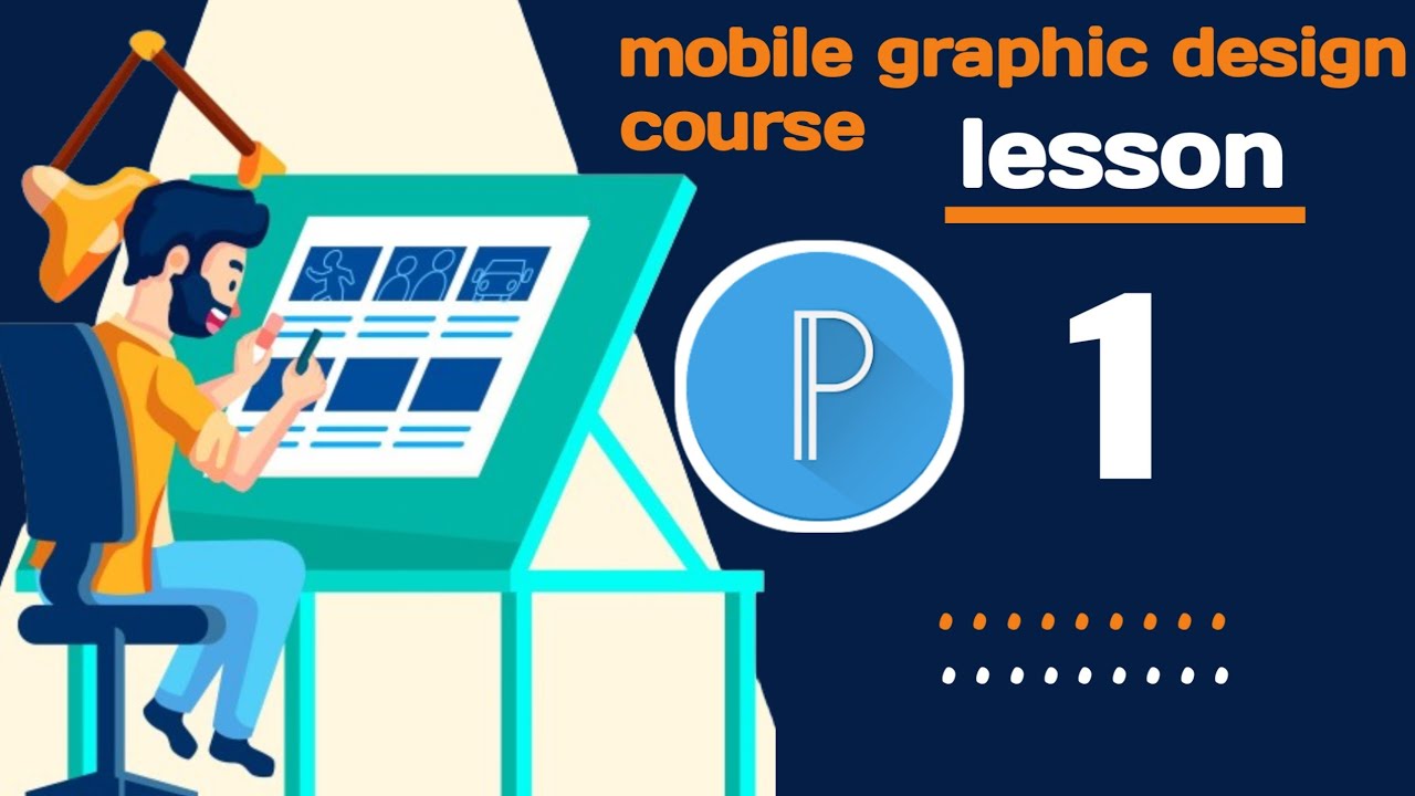 casharka 1aad mobile graphic design full course af somali pixellab ||ku ...