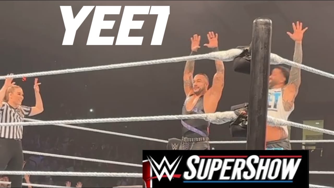 WWE Lady Referee Jessika Carr Doing YEET | Damian Priest YEET - Sarah ...