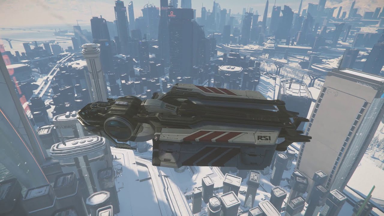 Star Citizen. Microtech City - YouTube