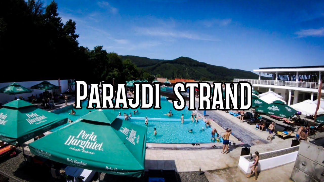 Parajdi strand - Erdély egyik legjobb SÓS strandja - YouTube