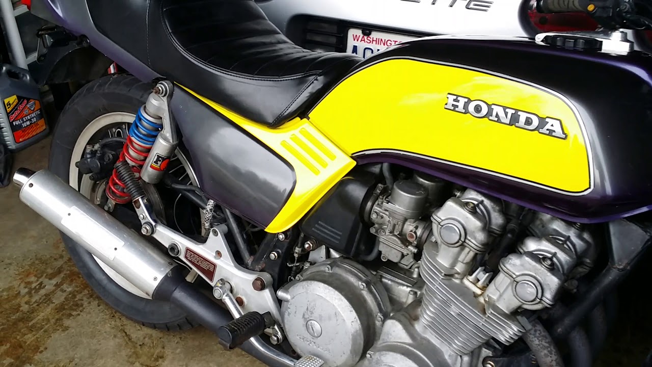 1982 Honda CB750F Super Sport - YouTube