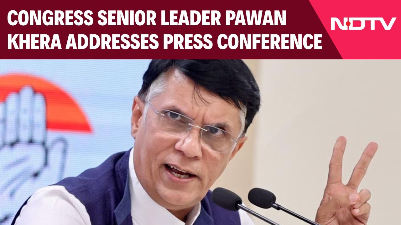 Congress LIVE | Congress Press Conference | Pawan Khera Press ...