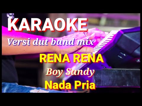 RENA - Muchsin Alatas | Karaoke dut band mix nada pria | Lirik
