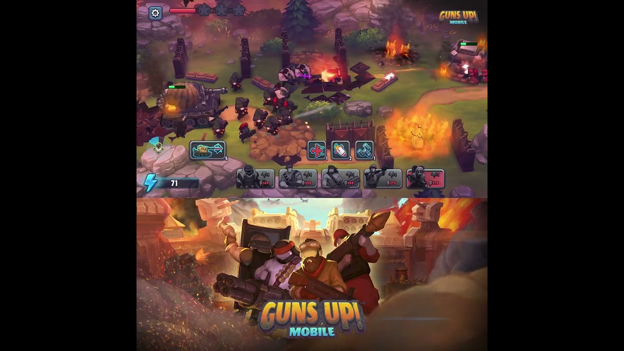 Guns Up! Mobile | Build, Defend, Conquer - YouTube