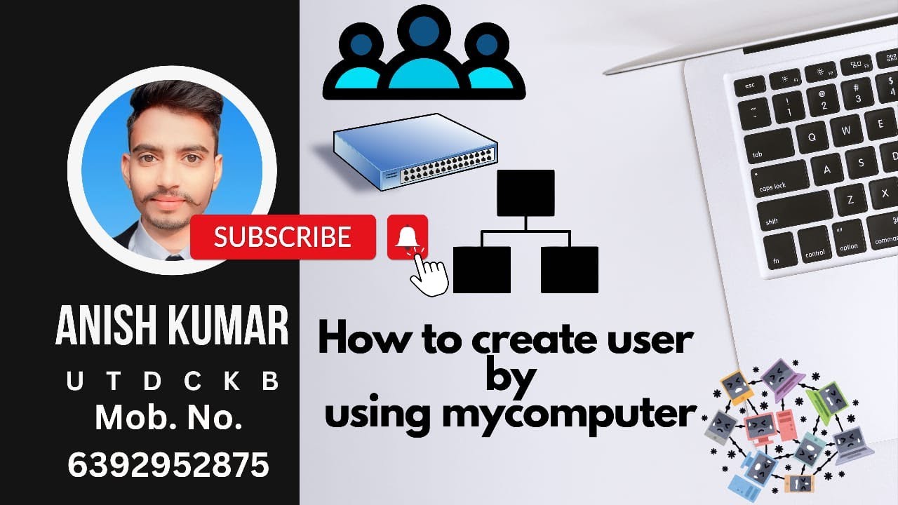How to create multiple user by using this pc #user #viralvideo # ...