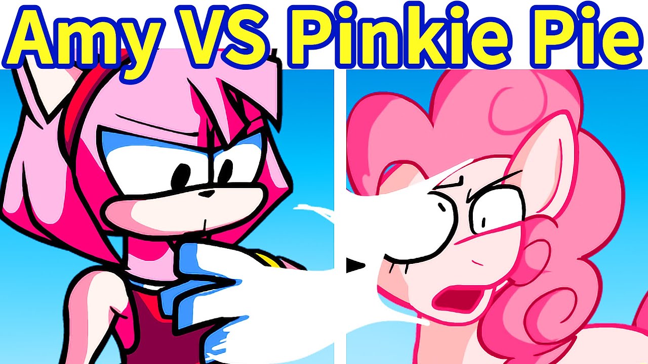 Friday Night Funkin': Pinkie Pie VS Amy [Funkin Is Magic New DLC] - FNF ...