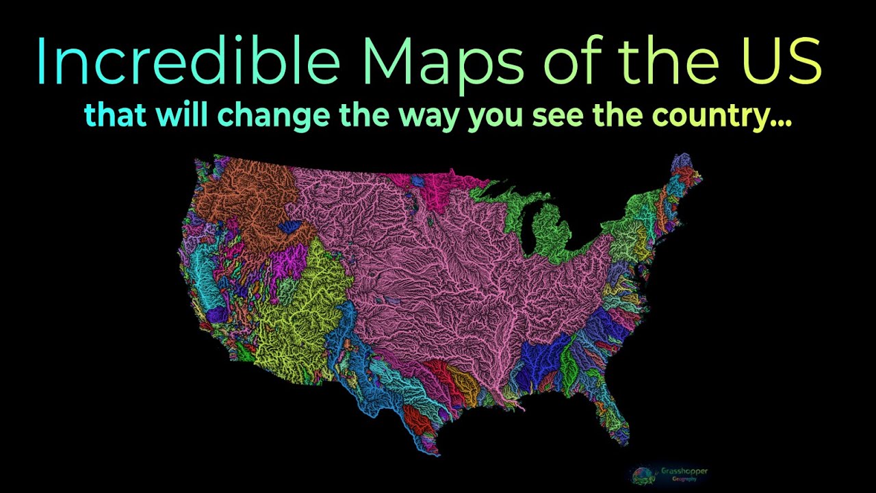 Incredible Maps of the US that will Change the Way You See the Country ...