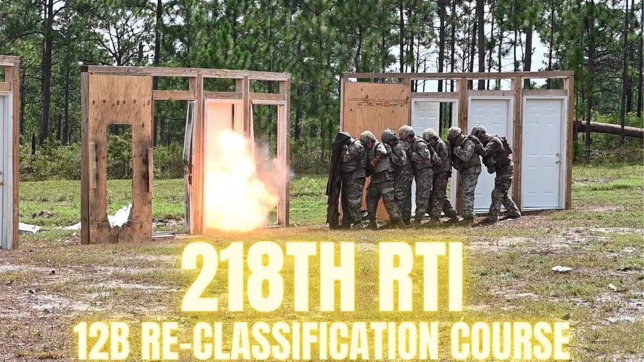 South Carolina National Guard's 218th RTI conducts 12B Re ...