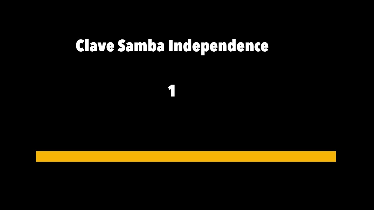 Clave Samba Independence - YouTube