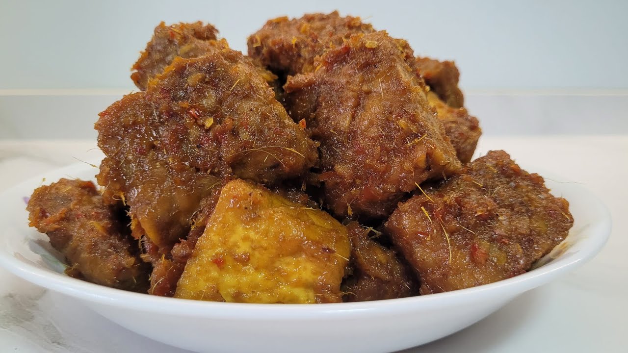 Resep Rendang Tahu Tempe | Cara Masak Rendang Tahu Tempe, Kuliner ...