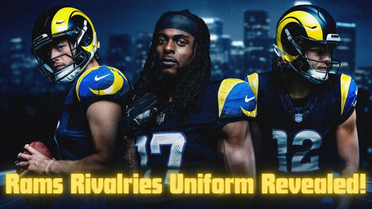 Rams reveal their NFL Rivalries Uniform! - YouTube