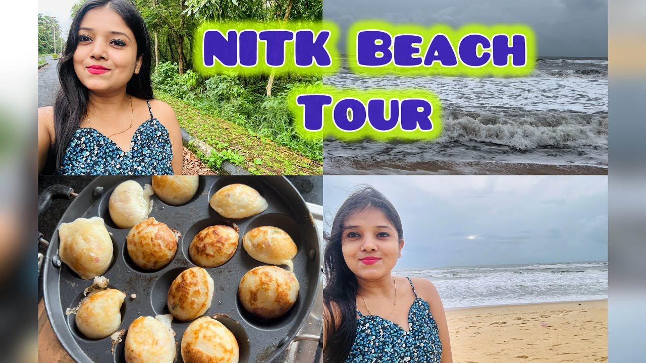 Nitk beach tour 🏖️ | NIT Surathkal | beach life - YouTube