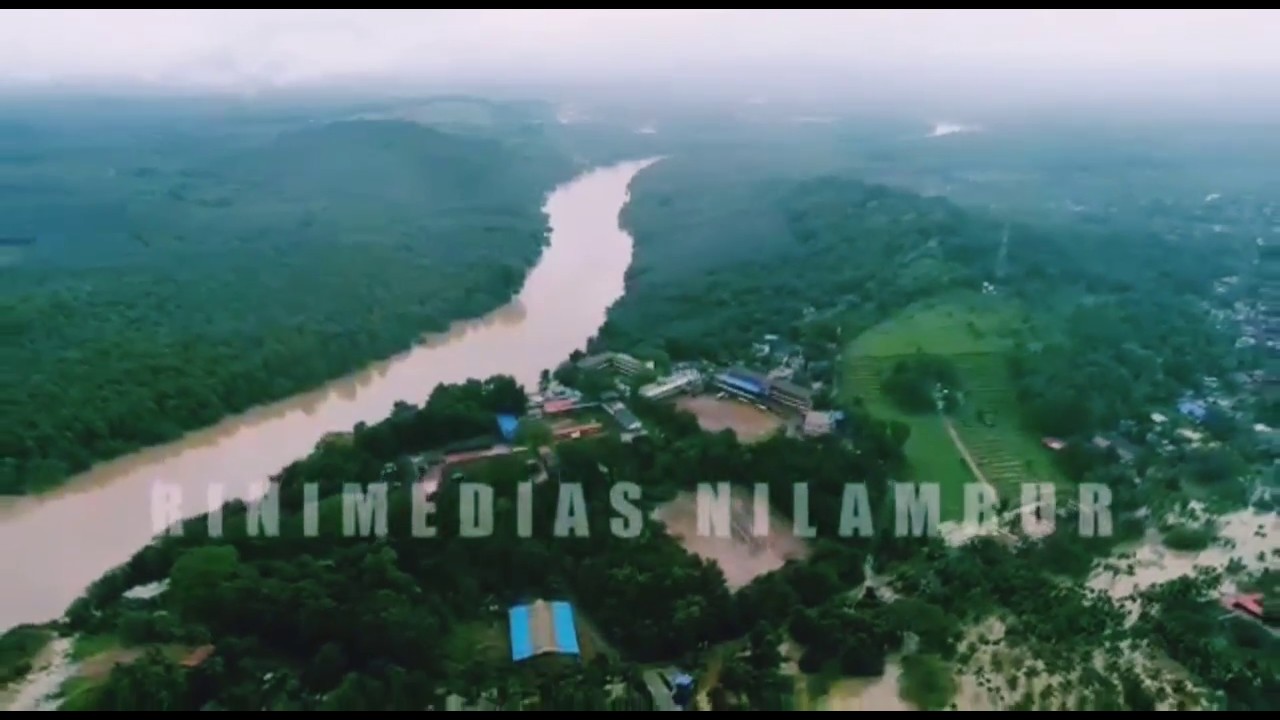 Nilambur Latest | sky view| kerala news - YouTube