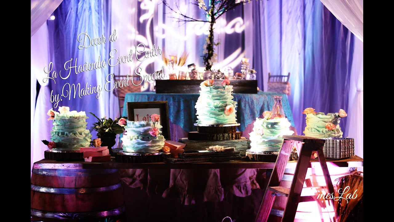 La Hacienda Event Center Decor by Mes Lab Studio - YouTube