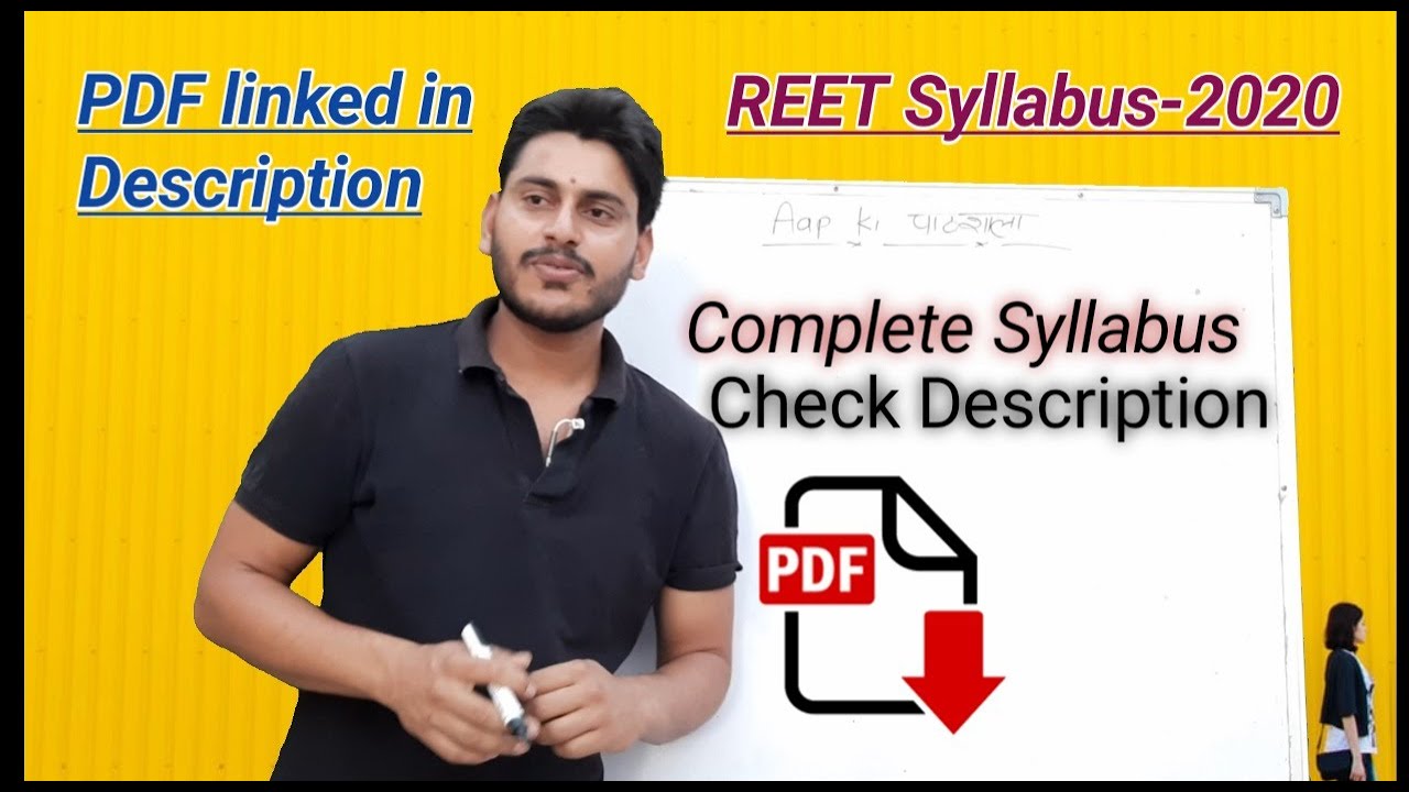 REET syllabus-2020 - YouTube