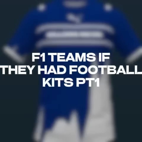 F1 Teams If They Had Football Kits #f1#football#footballkits#shorts# ...