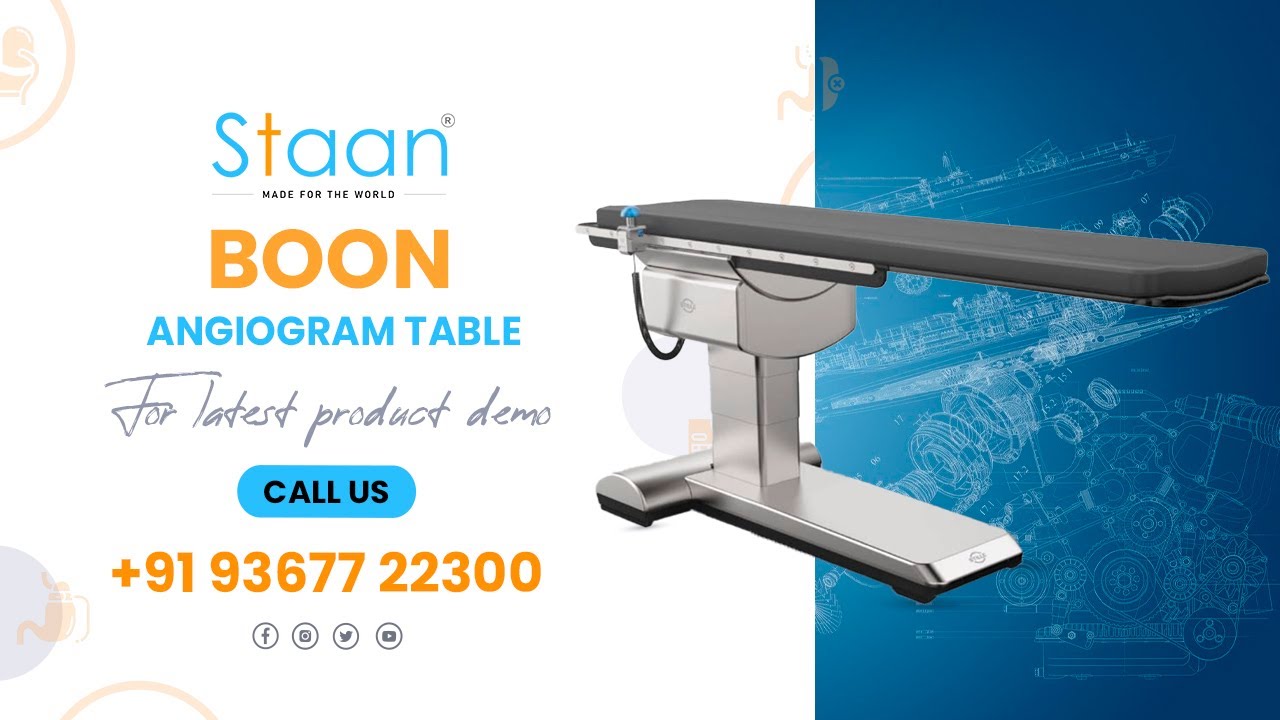 #1 Best OT table for Angiogram | Boon - Angiogram Table | STAAN - YouTube