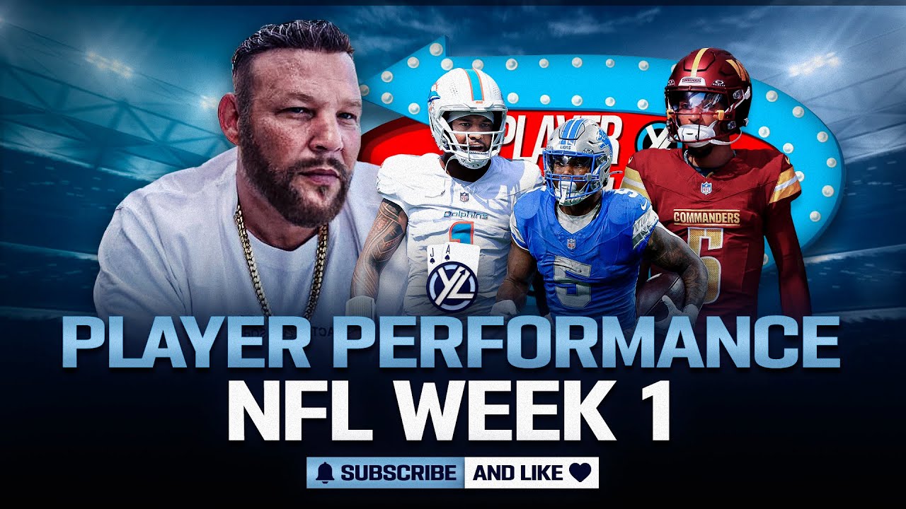 NFL Player Performance Week 1 #nflpicks #nflpredictions - YouTube