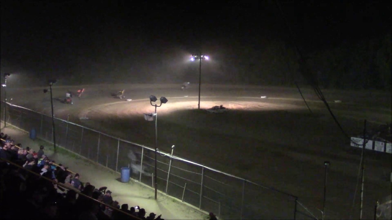 Butler Motor Speedway Sprint Feature 7/29/17 - YouTube