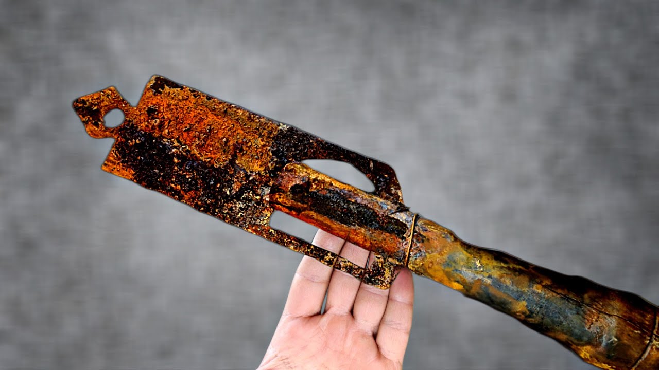 Very ultra Rare ?!Restoration Very Old Rusted Survival Knife - YouTube