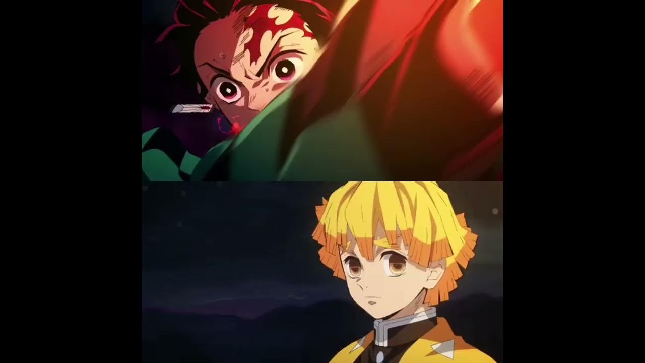 Full ver tanjiro vs zenitsu ALL FORMS #fypシ #edit #demonslayer #hashira #1v1 #tanjiro #zenitsu # ...