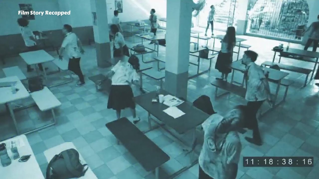 Group of survivors fight through zombie-infested college to escape ...