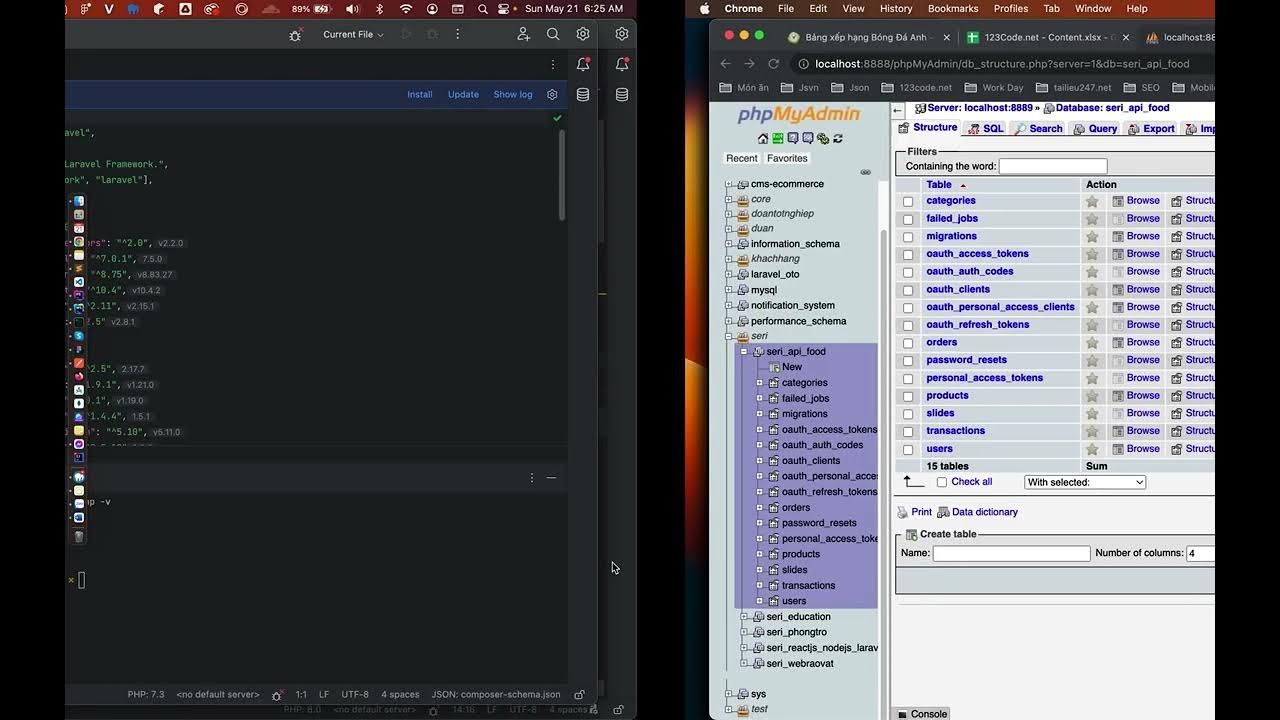 Đồ án 2023 - Cách run project backend api laravel 123code.net - YouTube