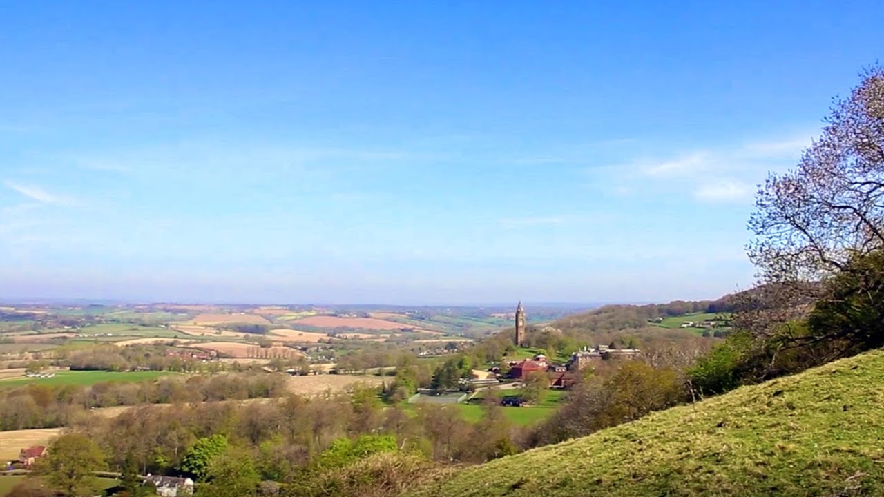 Virtual Walk along the Worcestershire Way - YouTube