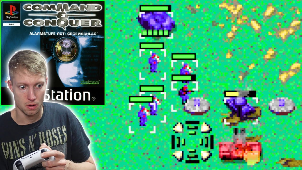 Command & Conquer: Alarmstufe Rot - Gegenschlag 🕹️ (PS1) Gameplay - Angezockt (1998) - YouTube