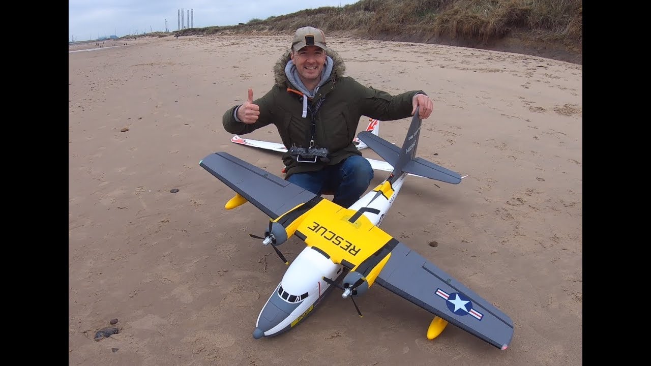 Hobbyking Avios Grumman ALBATROSS MAIDEN FLIGHT - YouTube